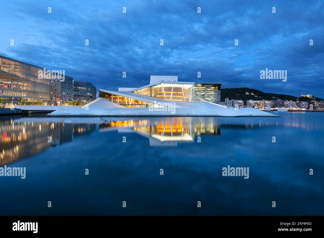 Oslo opera house overview hi-res stock photography and images - Alamy