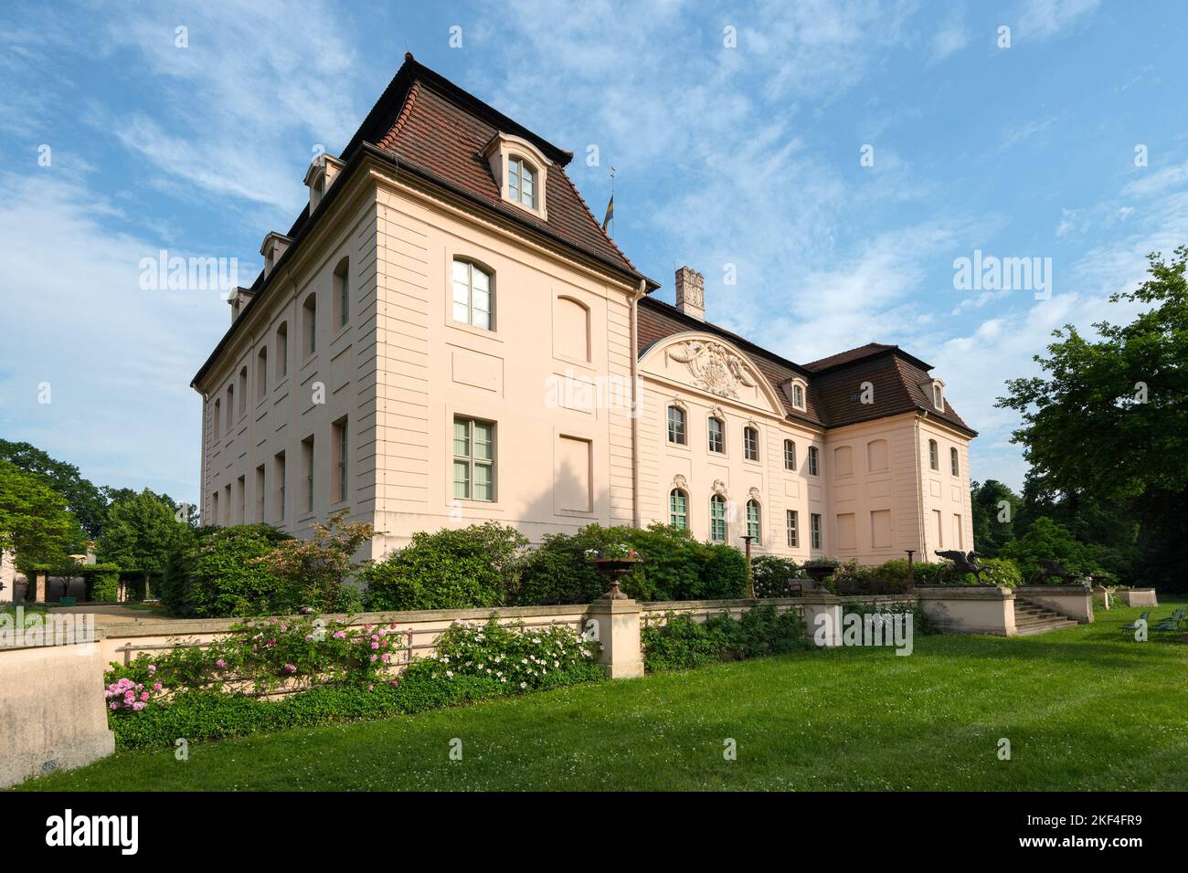 castle and park, Branitz, Cottbus, Germany Stock Photo - Alamy