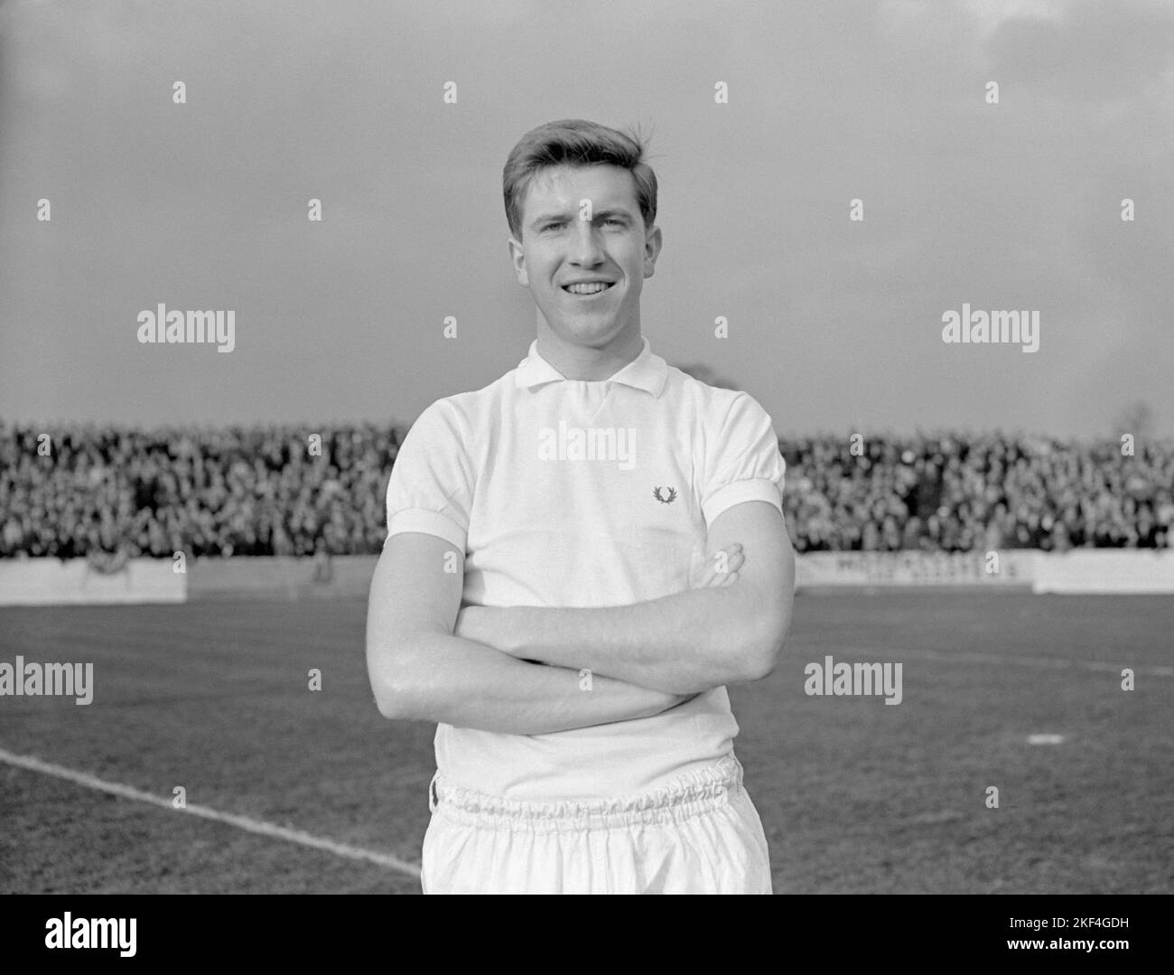 Bobby Brown, Watford centre-forward Stock Photo - Alamy