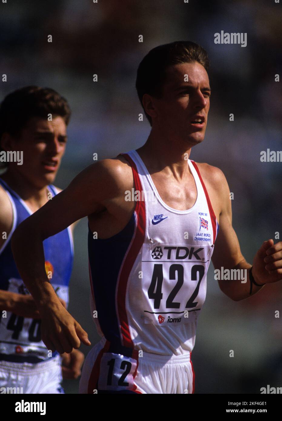 Britain's Steve Crabb in action during the 1500m Stock Photo - Alamy