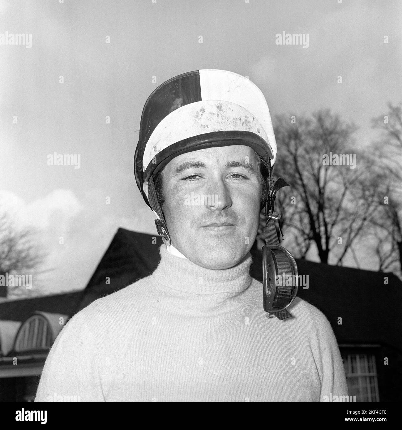 Brough Scott, national hunt jockey Stock Photo - Alamy