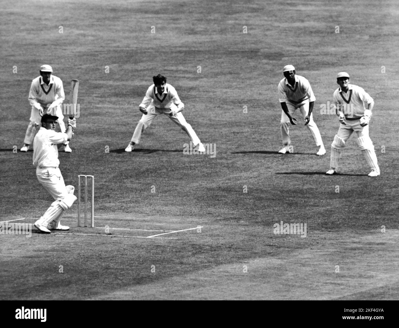 Frederick Goldstein (Oxford) hooks Stephen Russell for 4 Stock Photo ...
