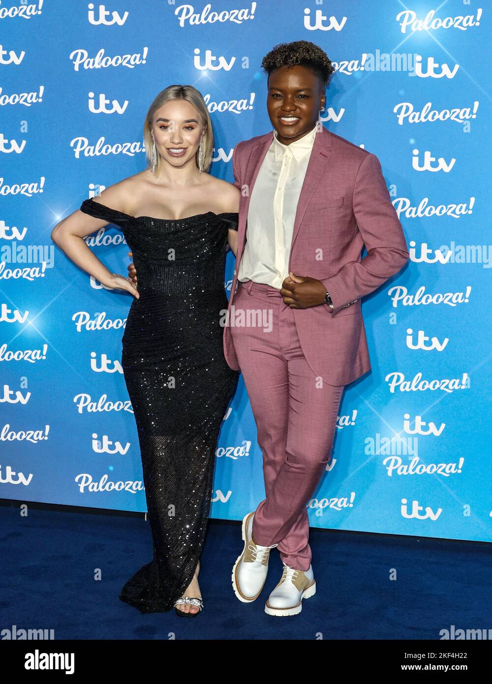 Ella Baig and Nicola Adams attend the ITV Palooza 2022 at the Royal ...