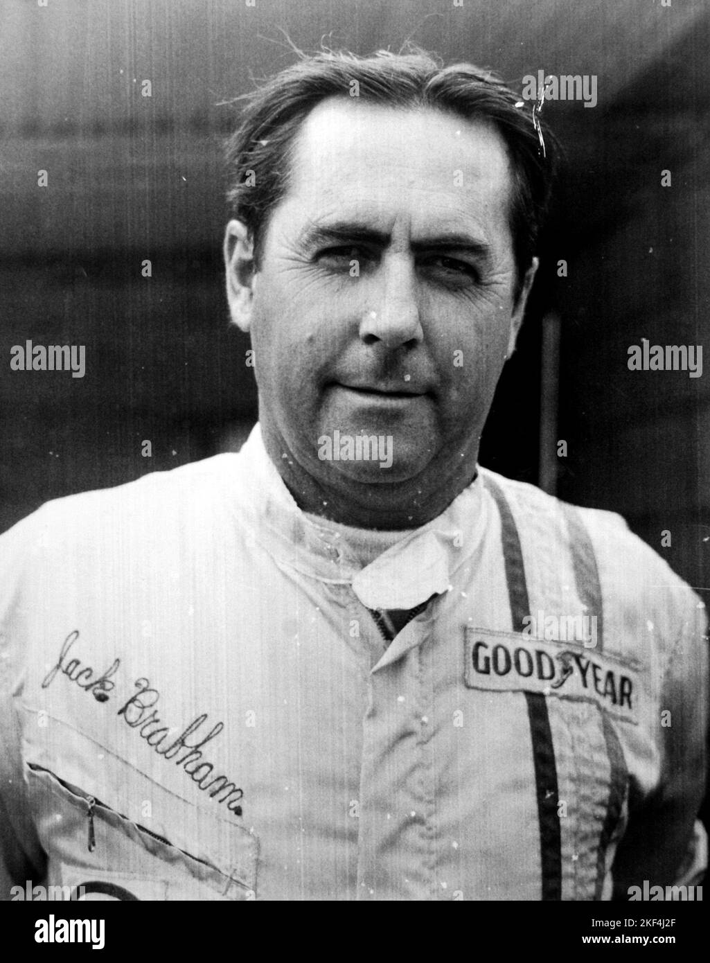 Australian motor racing driver Jack Brabham Stock Photo - Alamy