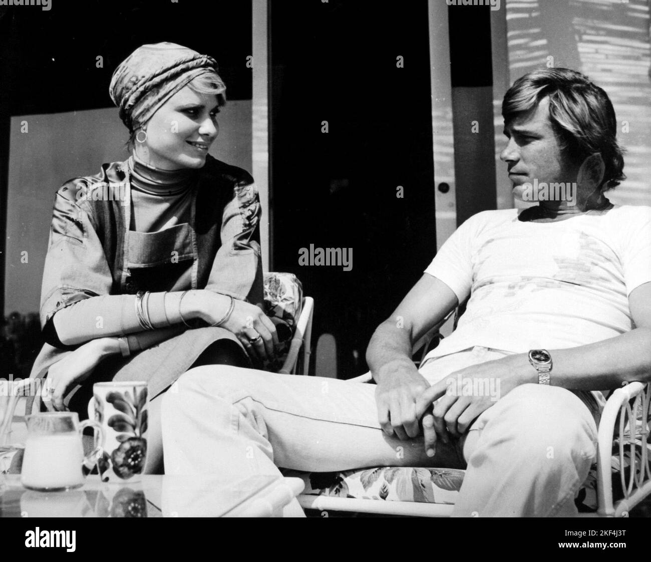 British racing driver James Hunt and his estranged wife Suzy ...