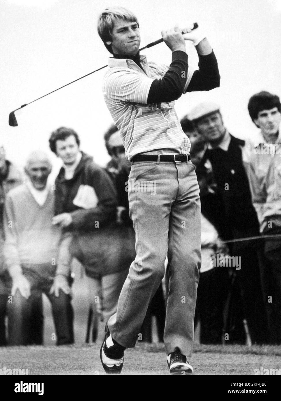 American golfer Fuzzy Zoeller in action Stock Photo - Alamy