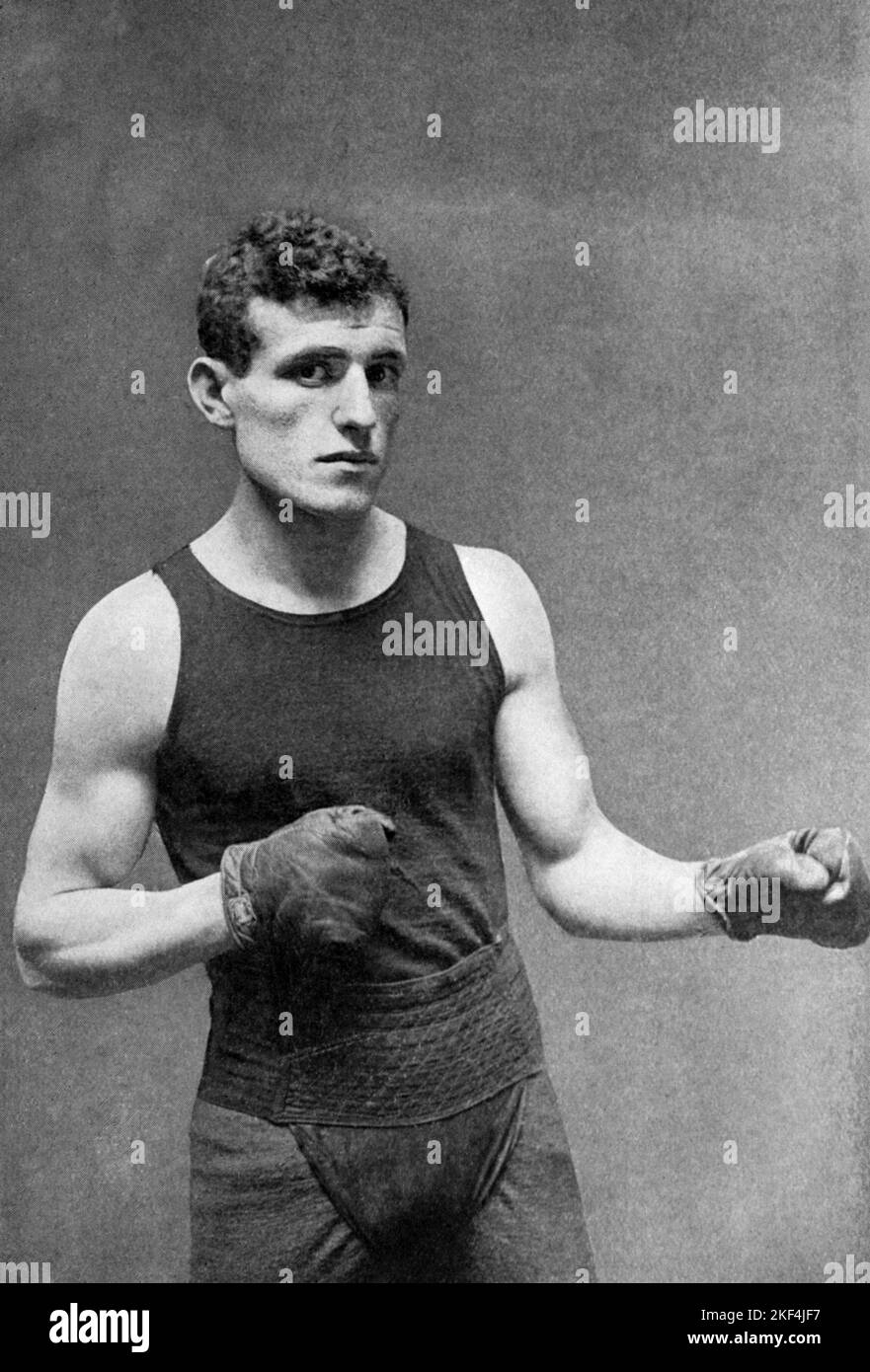 Packey McFarland, an American boxer in the lightweight and welterweight ...