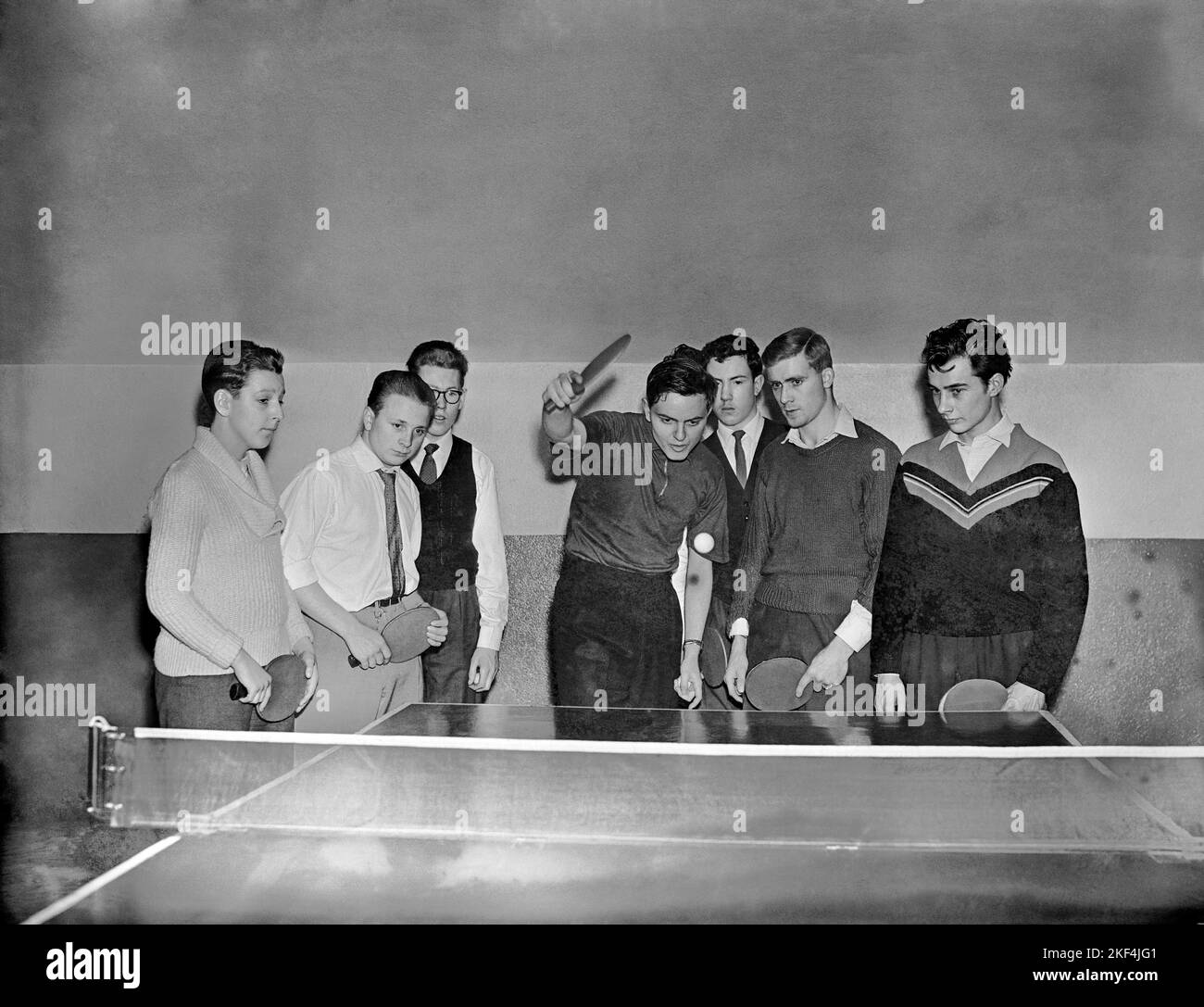 Alan Lindsay, Middlesex and South of England table tennis champion ...