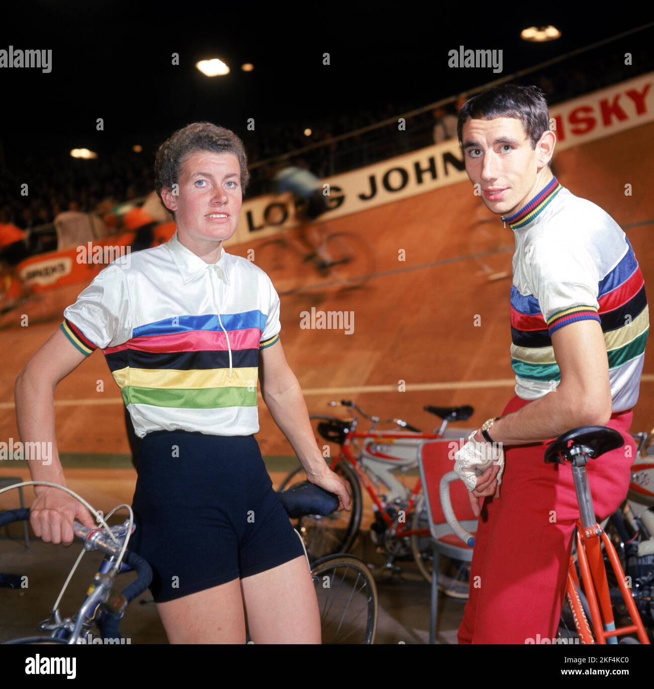 (L-R) Beryl Burton and Graham Webb Stock Photo - Alamy