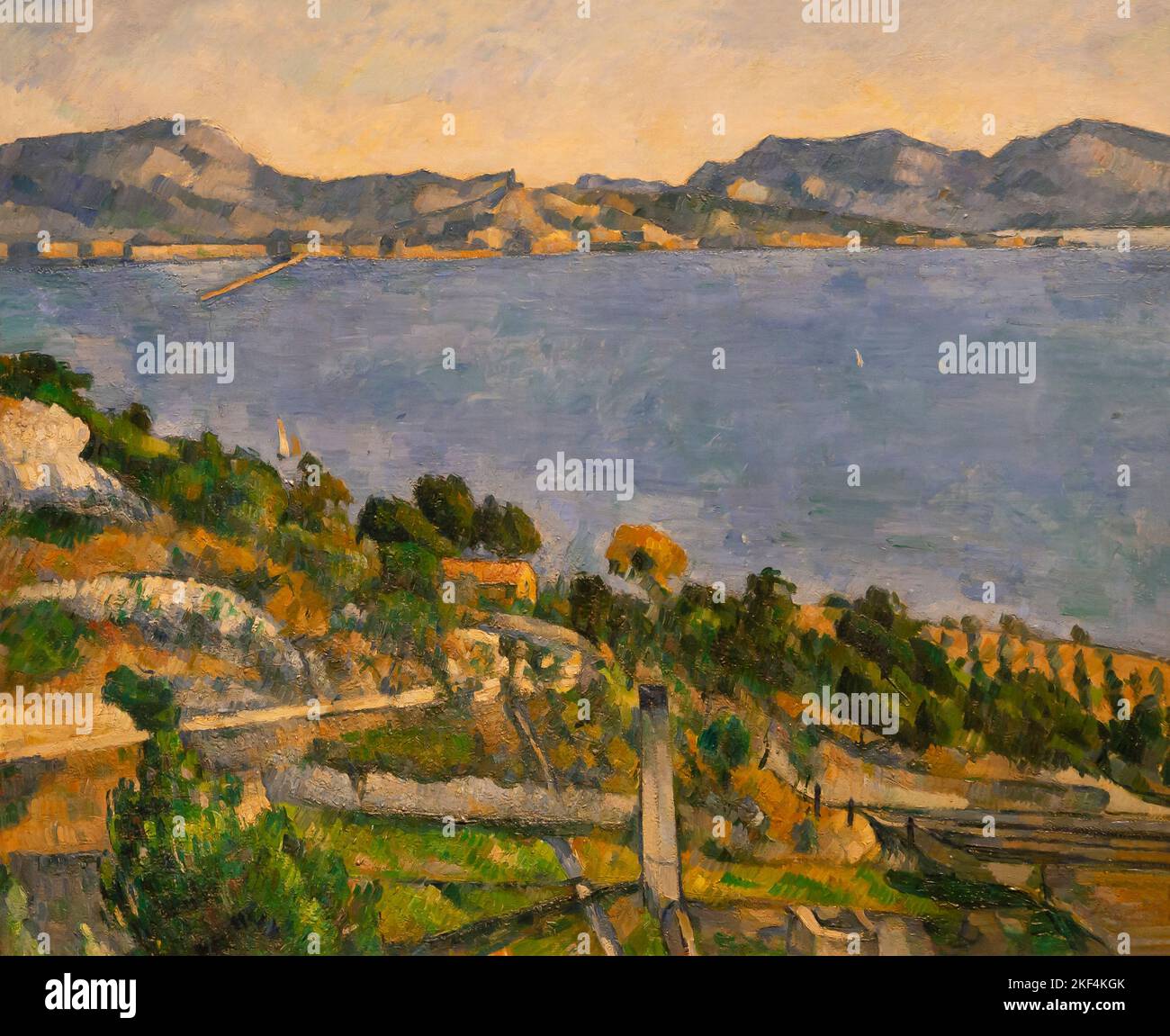 The Gulf of Marseille Seen from L'Estaque, Paul Cezanne, 1878-1879 ...