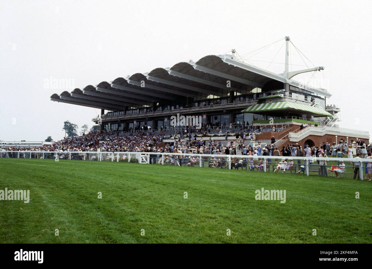 General view of the March Stand at Goodwood Stock Photo - Alamy