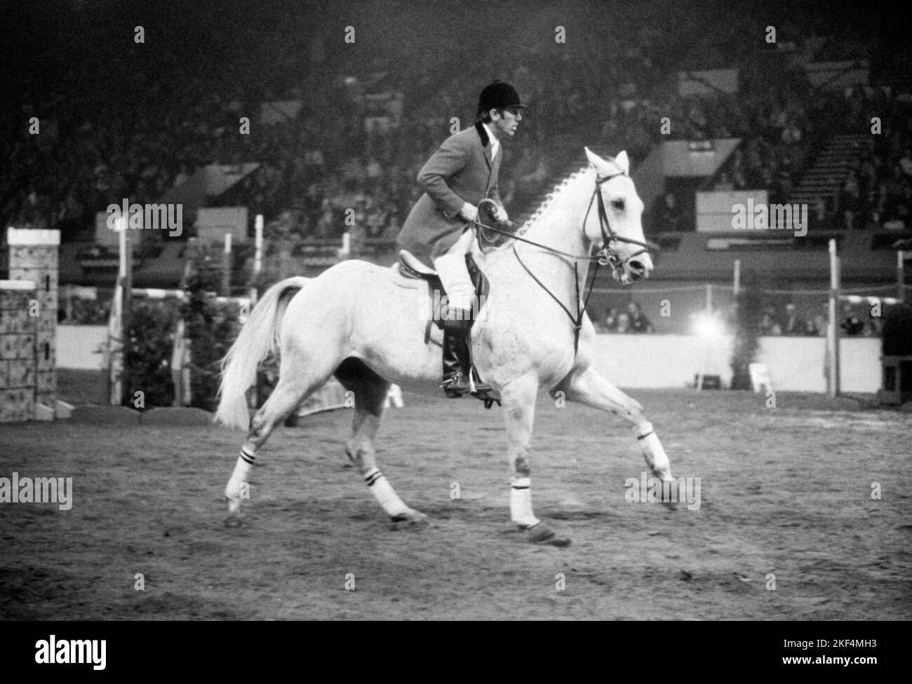 David Broome of Great Britain on his horse Philco Stock Photo - Alamy