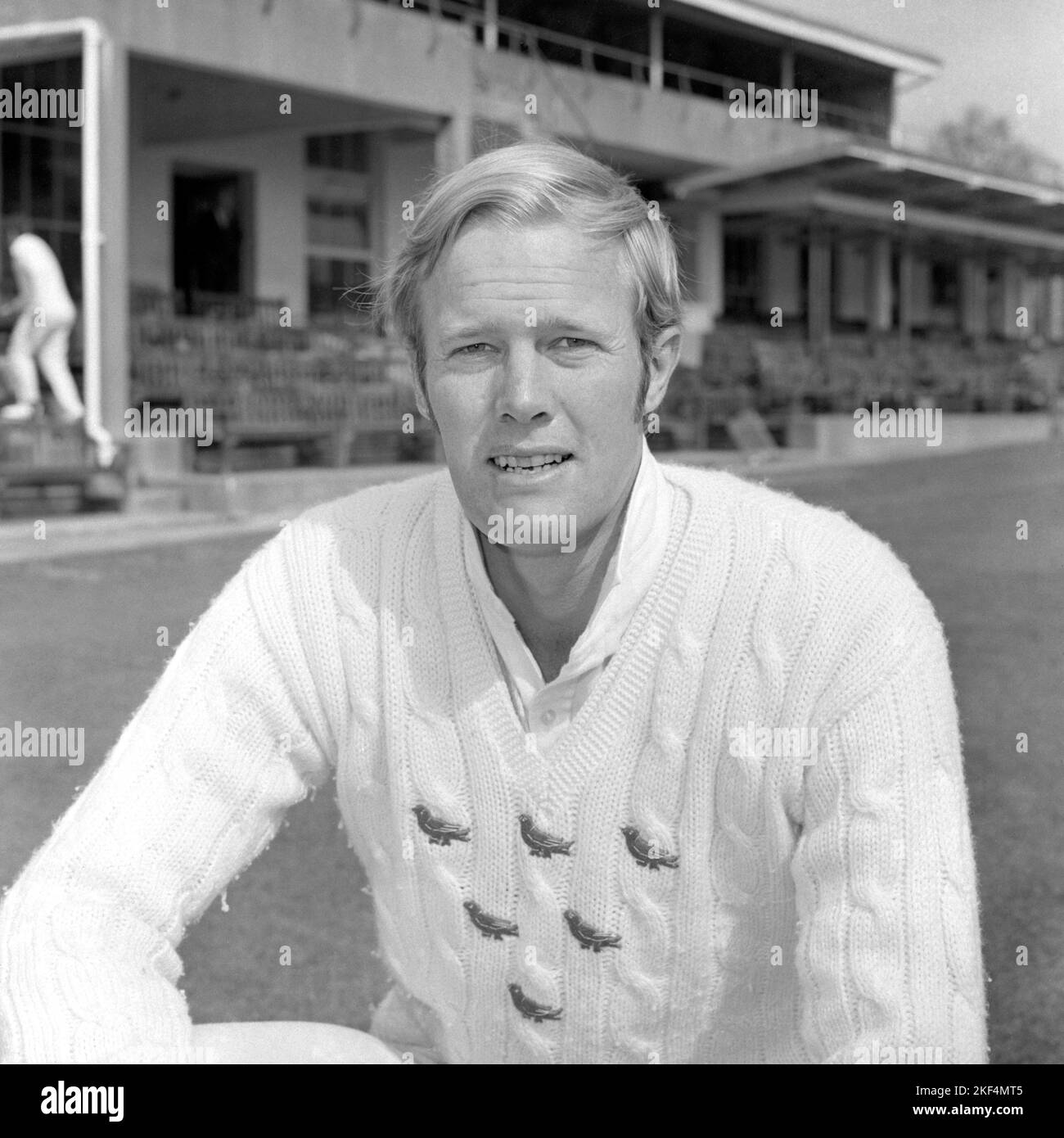 South African born Tony Greig, who captained England Stock Photo - Alamy