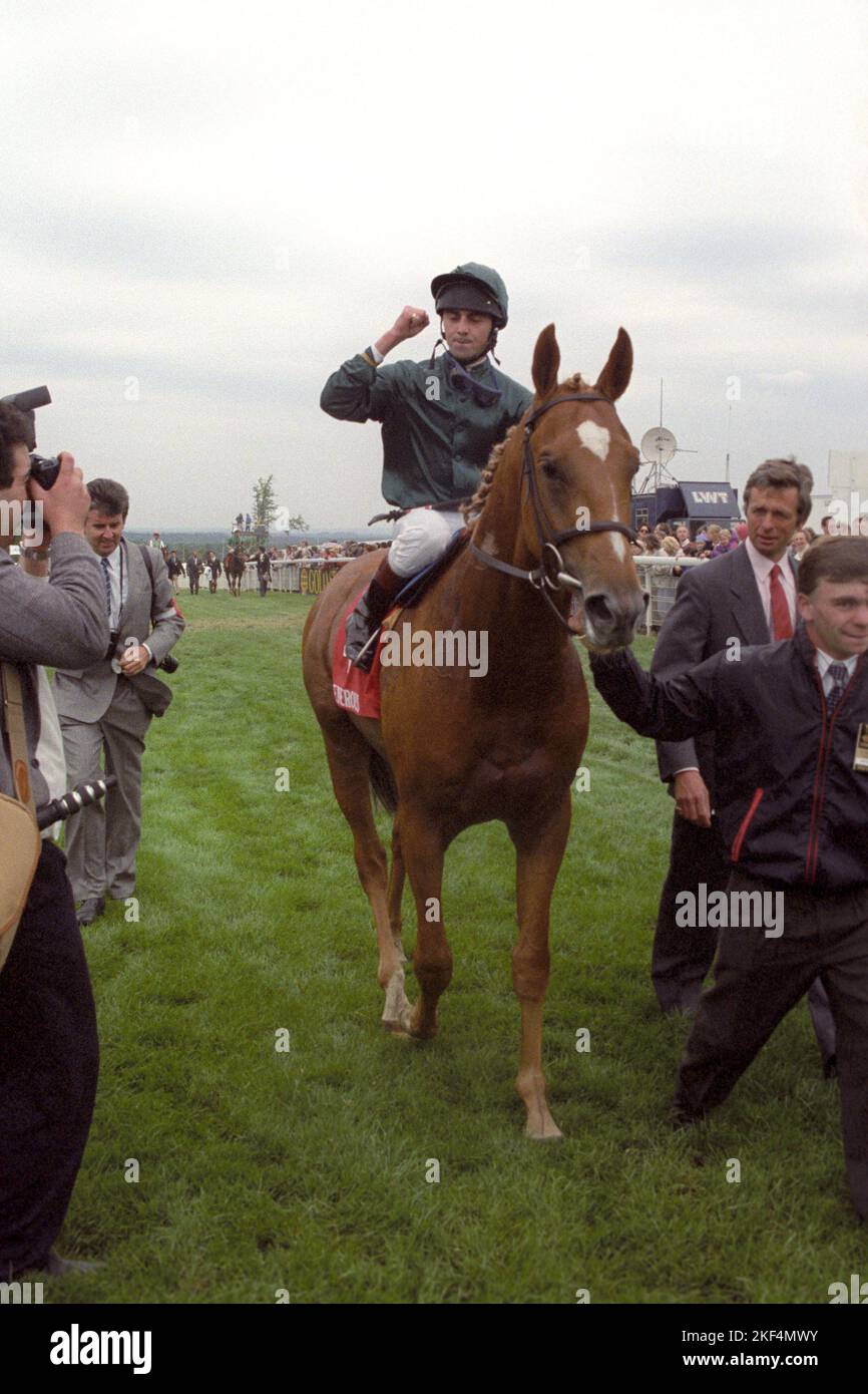 'Generous', with Alan Munro up, after winning The Ever Ready Derby at ...