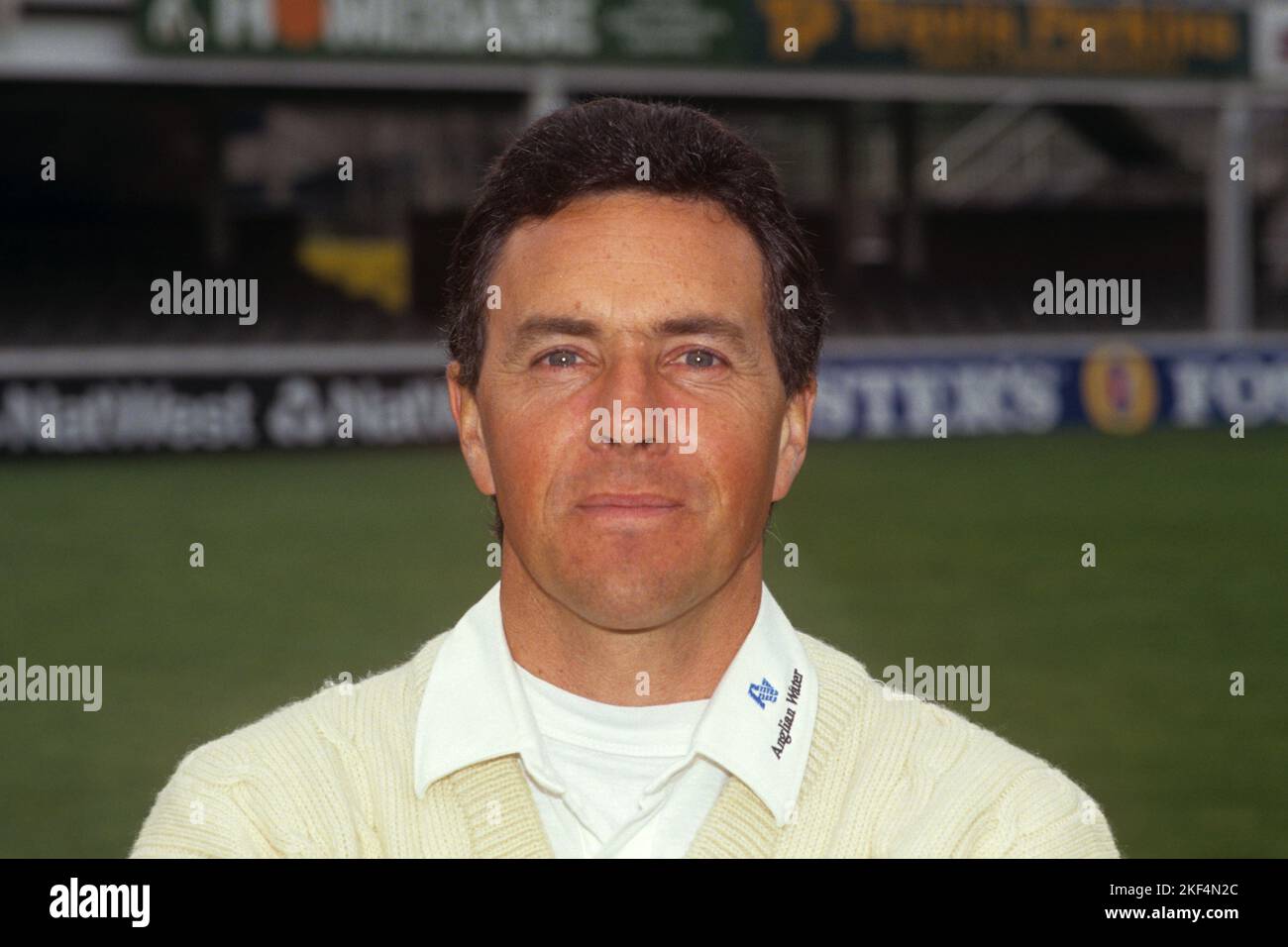 Essex bowler John Childs Stock Photo - Alamy