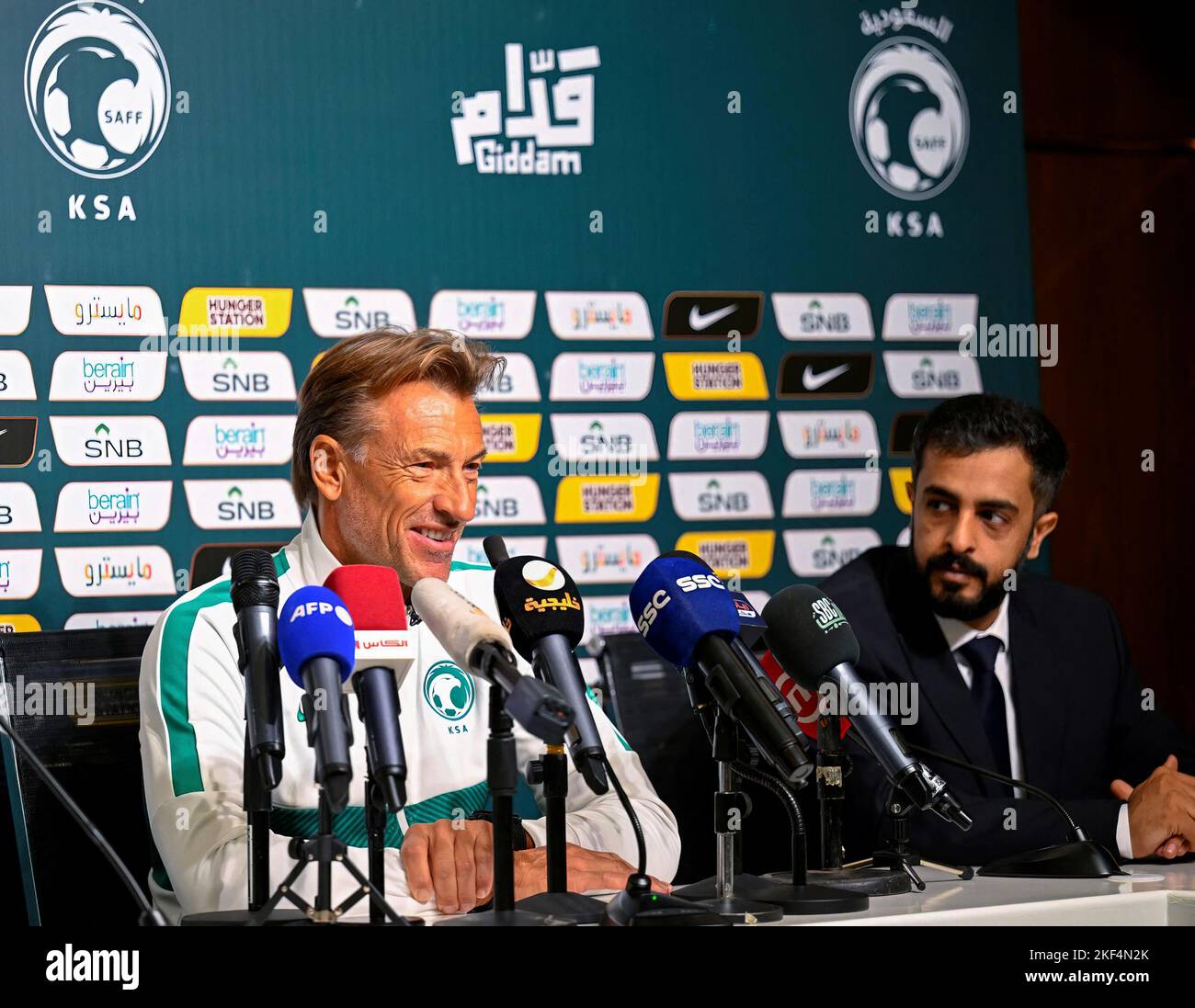 French professional football coach and former player Herve Renard ...