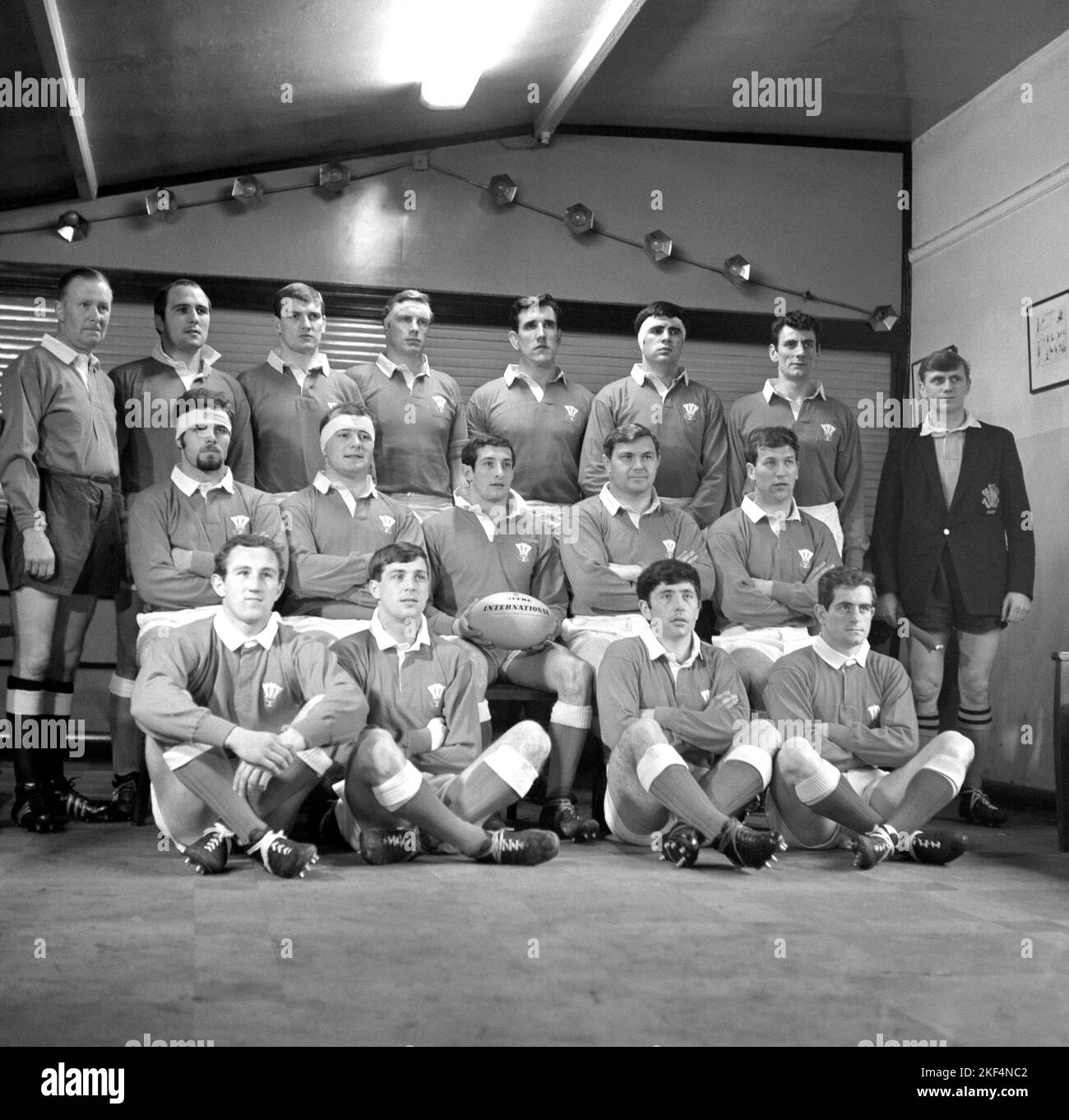 The Wales team group Stock Photo - Alamy