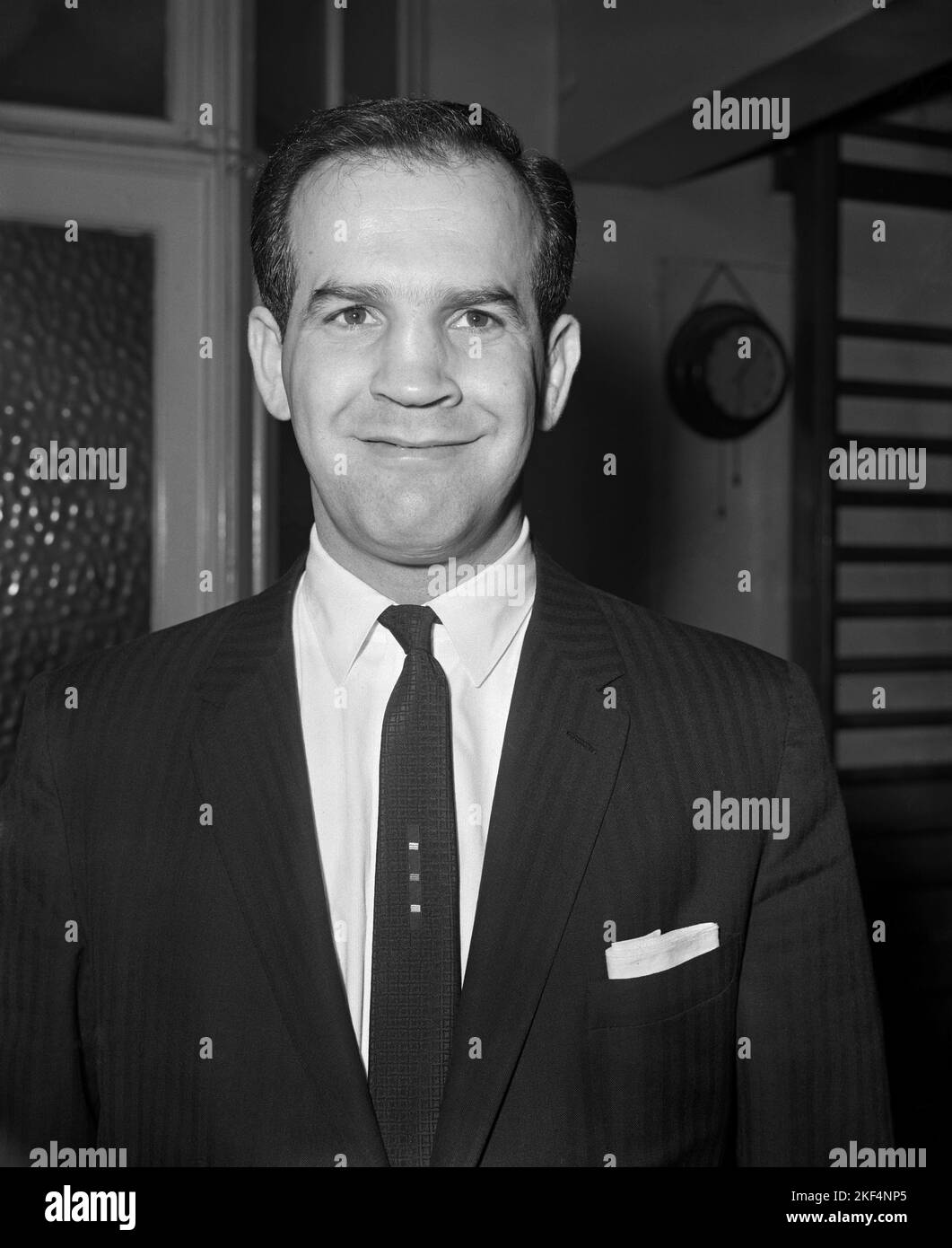 Boxing matchmaker Mickey Duff at Joe Bloom's Gymnasium Stock Photo - Alamy