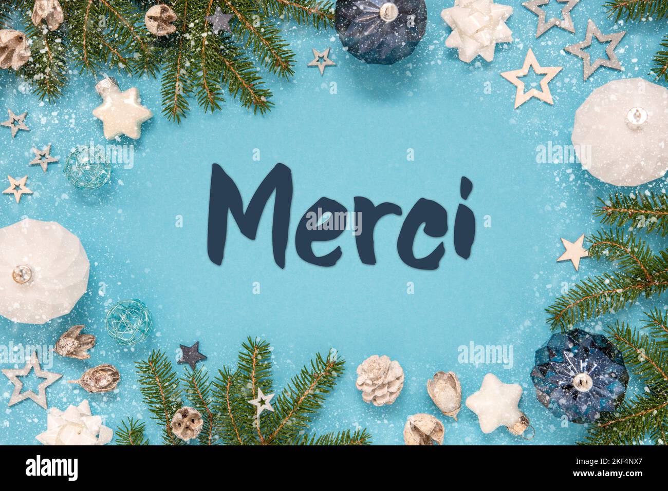 Green natural card merci means hi-res stock photography and images - Alamy