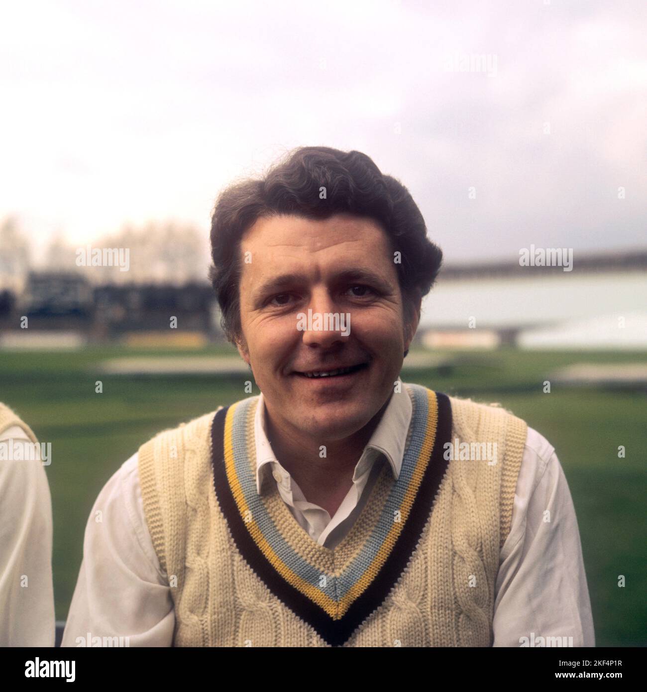 Yorkshire captain Phil Sharpe Stock Photo - Alamy