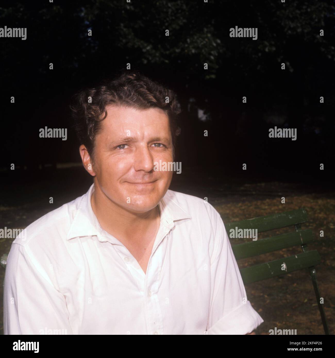 Portrait of Yorkshire and England cricketer Phil Sharpe Stock Photo - Alamy