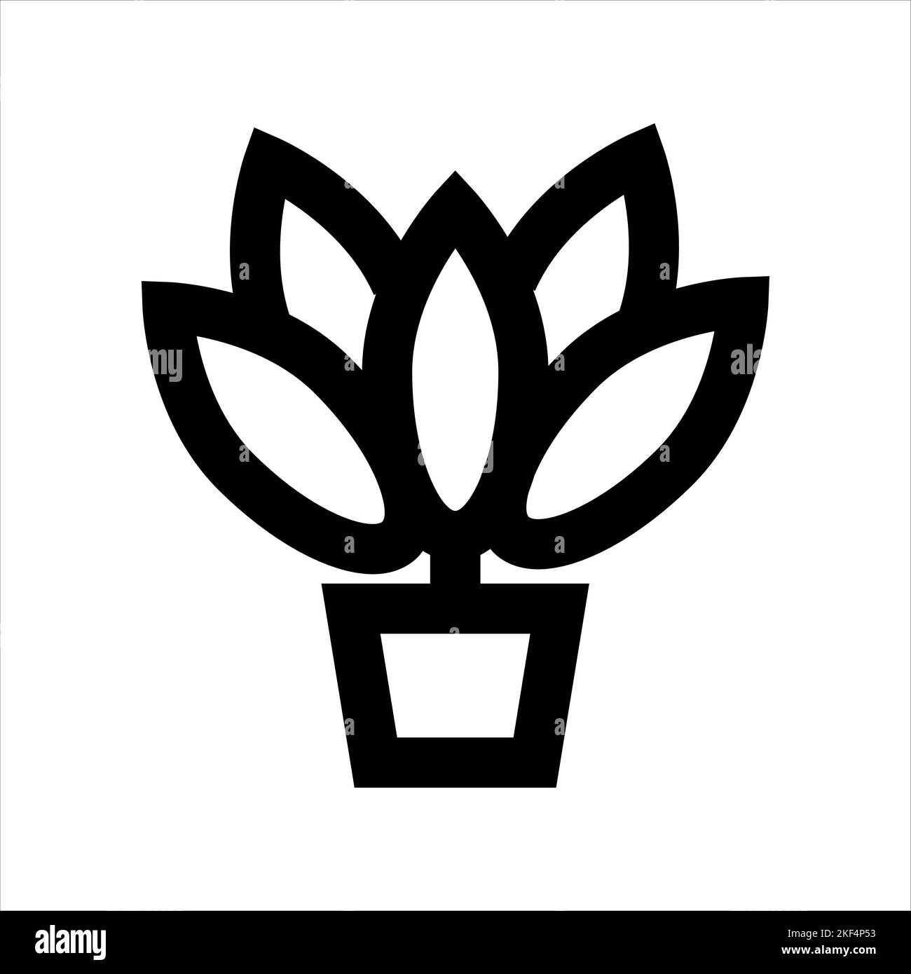 Flower icons vector collection, illustration logo template in trendy ...