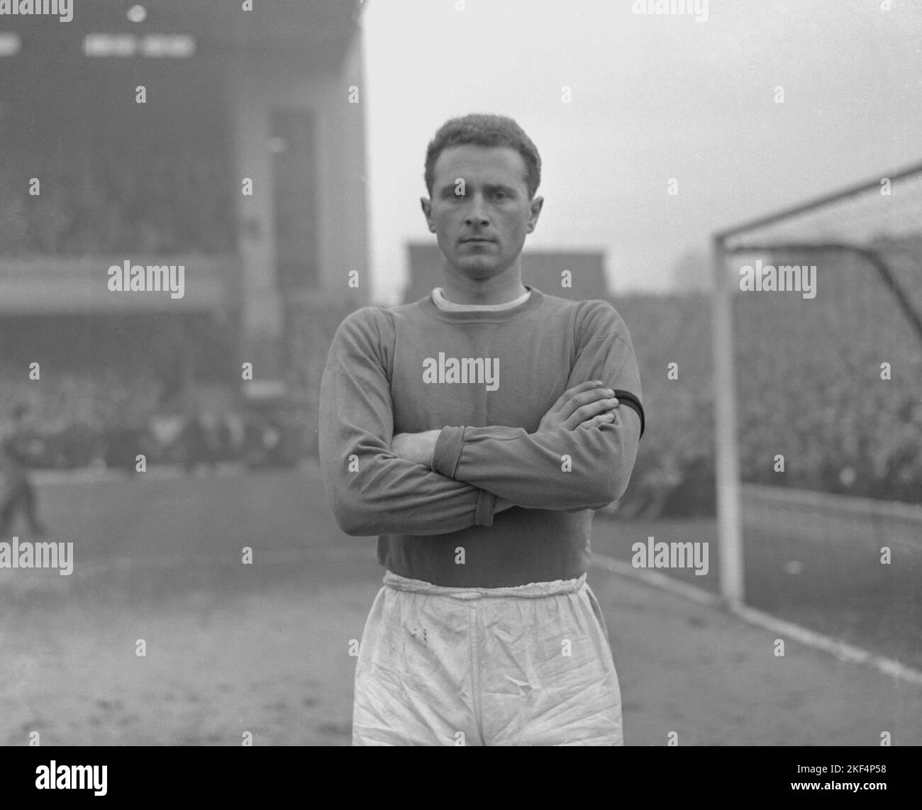Harry Gregg, Manchester United goalkeeper Stock Photo - Alamy