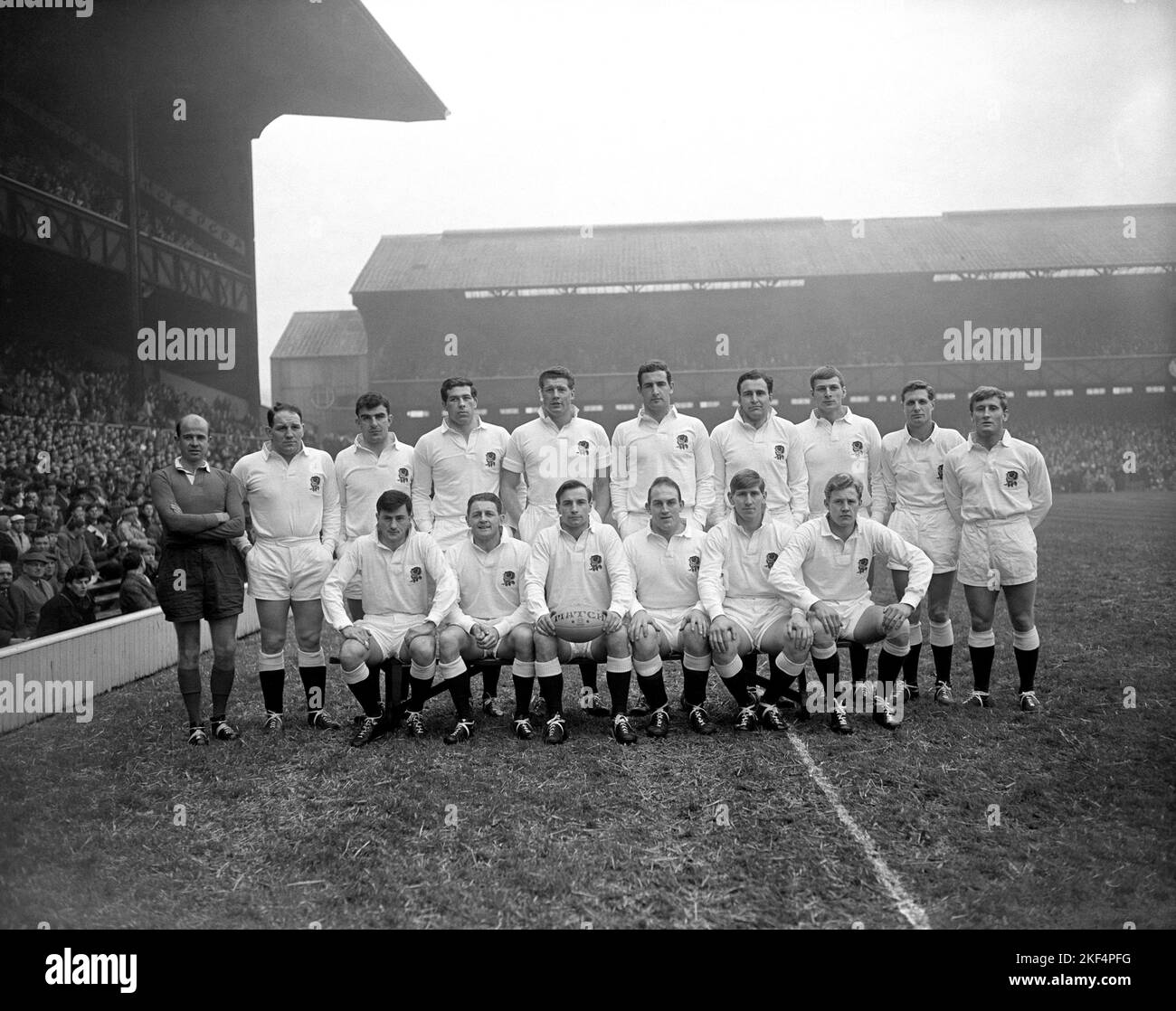 The England team line up before the start of the game Stock Photo - Alamy