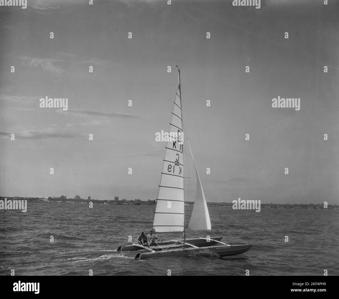 The victorious boat "Emma Hamilton" (GB Stock Photo - Alamy