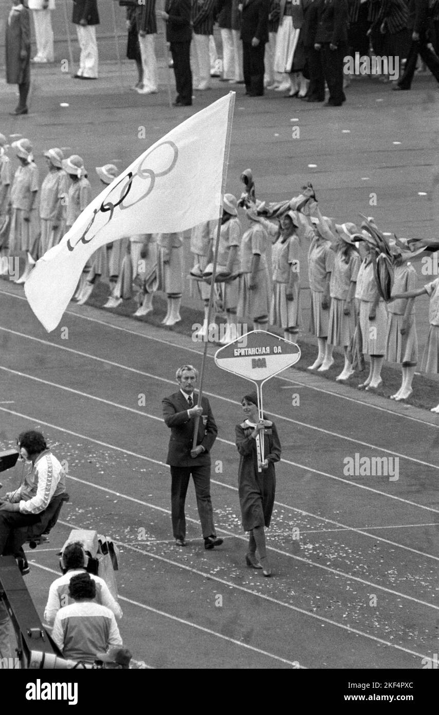 Dick Palmer, Great Britain's Chef de Mission and sole representative in ...