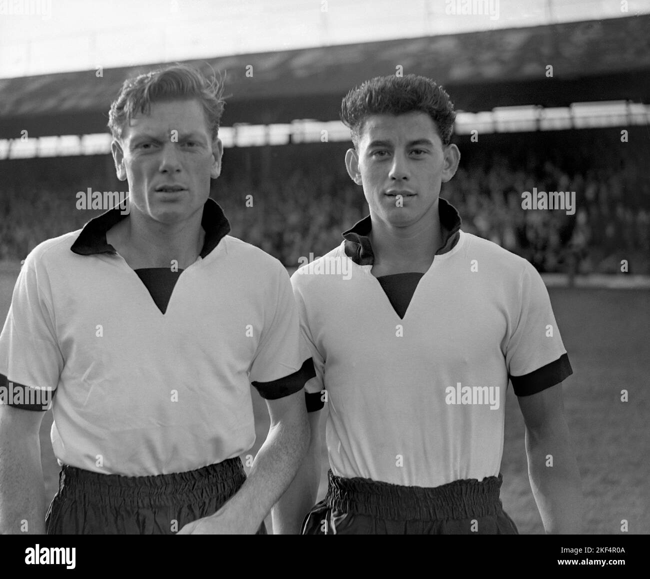 Frederick (Fred) Davis (l) and Cyril Chung (r), both Reading Stock ...