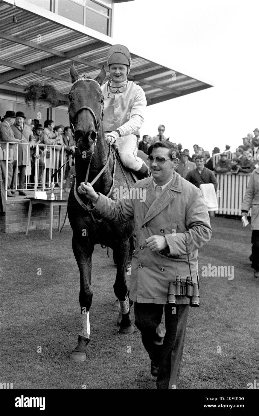 Hilly Way, Tommy Carmody up, is led in after winning the Champion ...