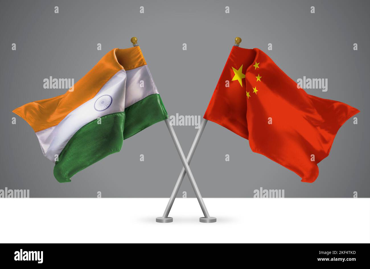 Two indian flag hi-res stock photography and images - Alamy