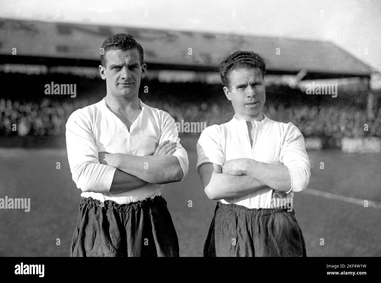Bolton's George Taylor and Willie Cook Stock Photo - Alamy
