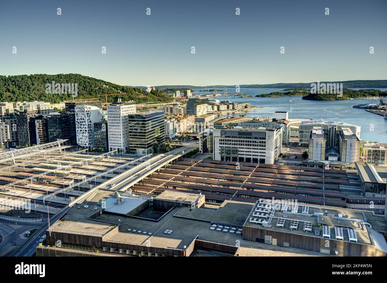 Oslo landmarks, Norway Stock Photo - Alamy