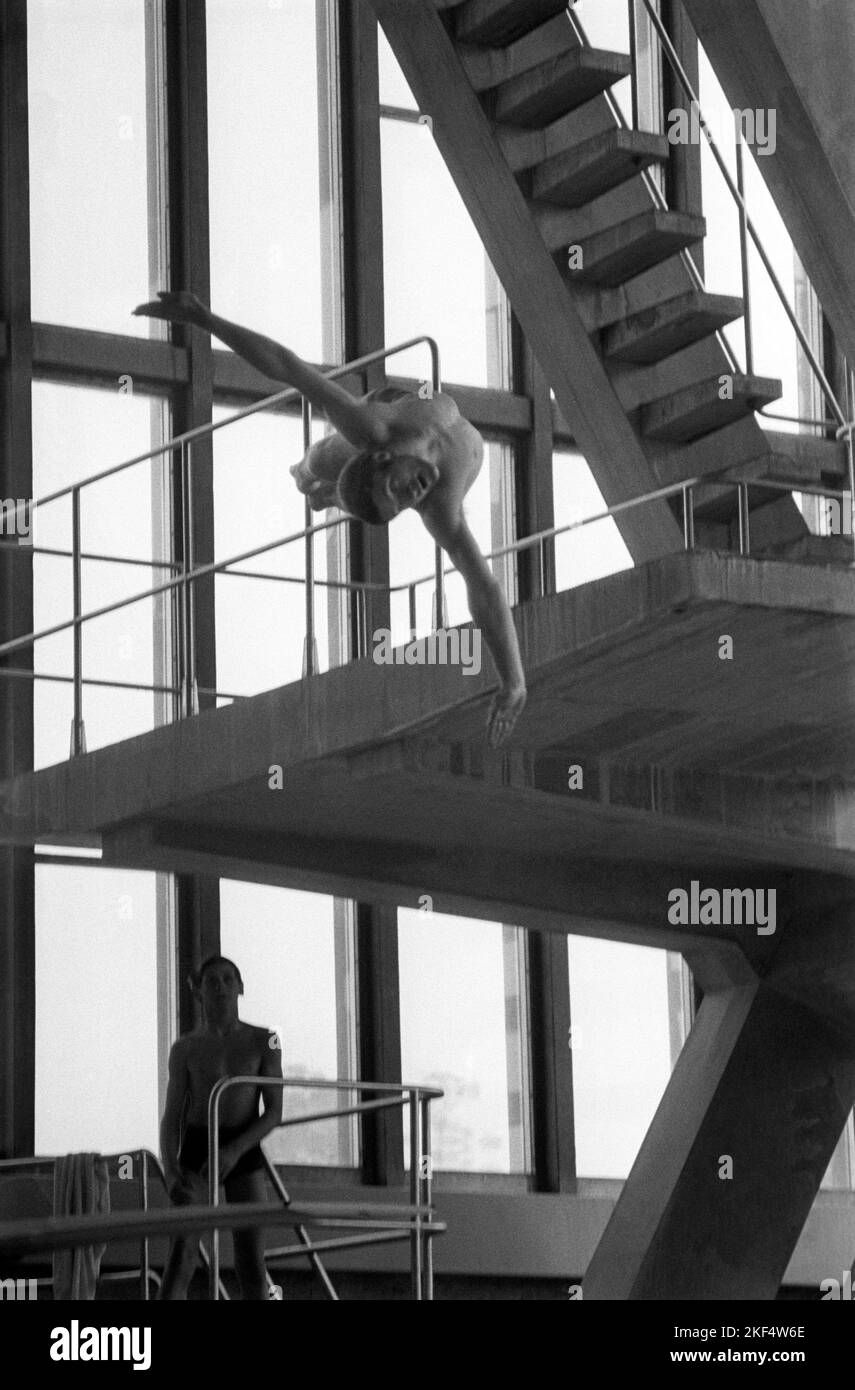 Diver Trevor Simpson Stock Photo - Alamy