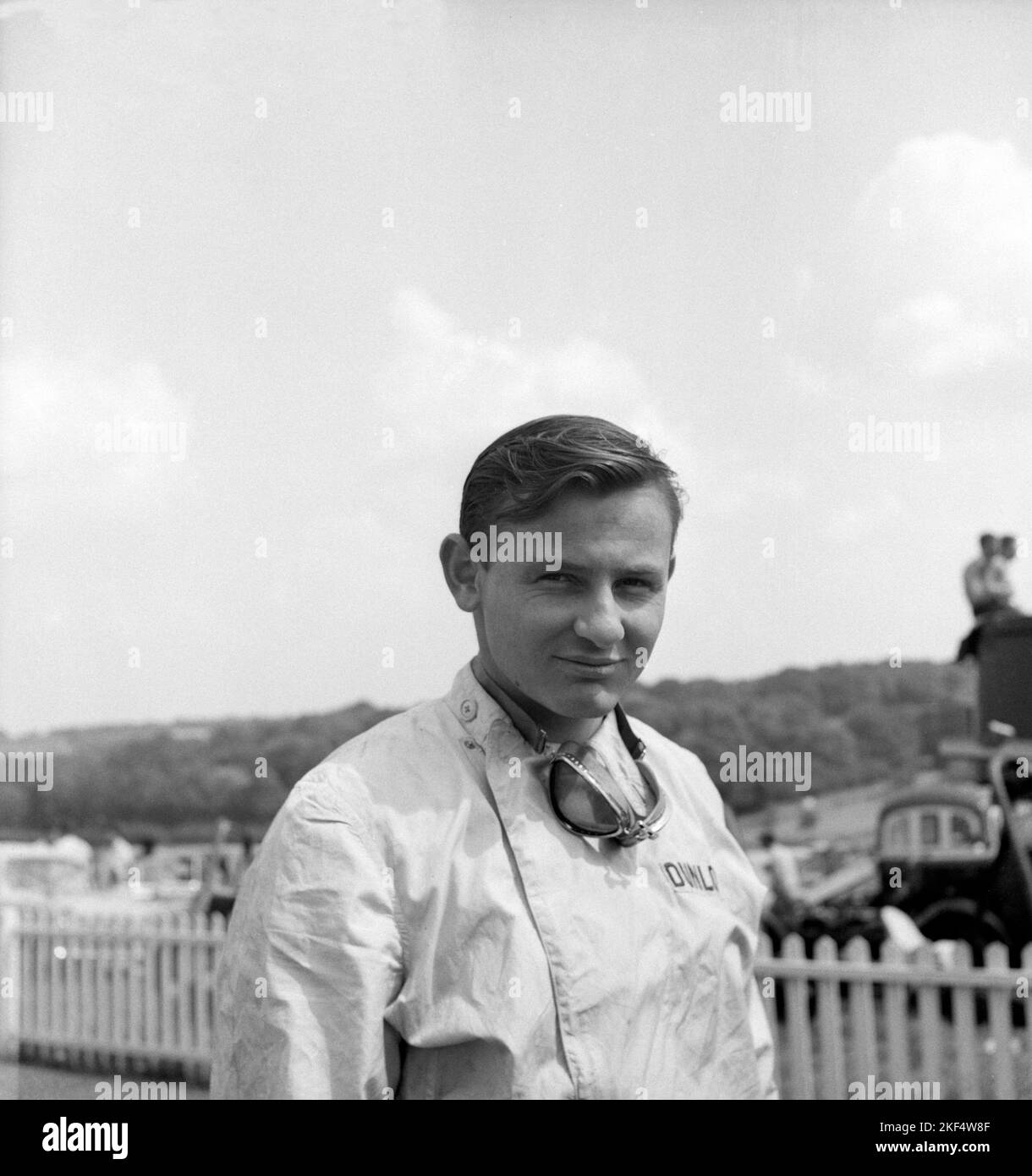 Bruce McLaren, the New Zealand racing driver Stock Photo - Alamy