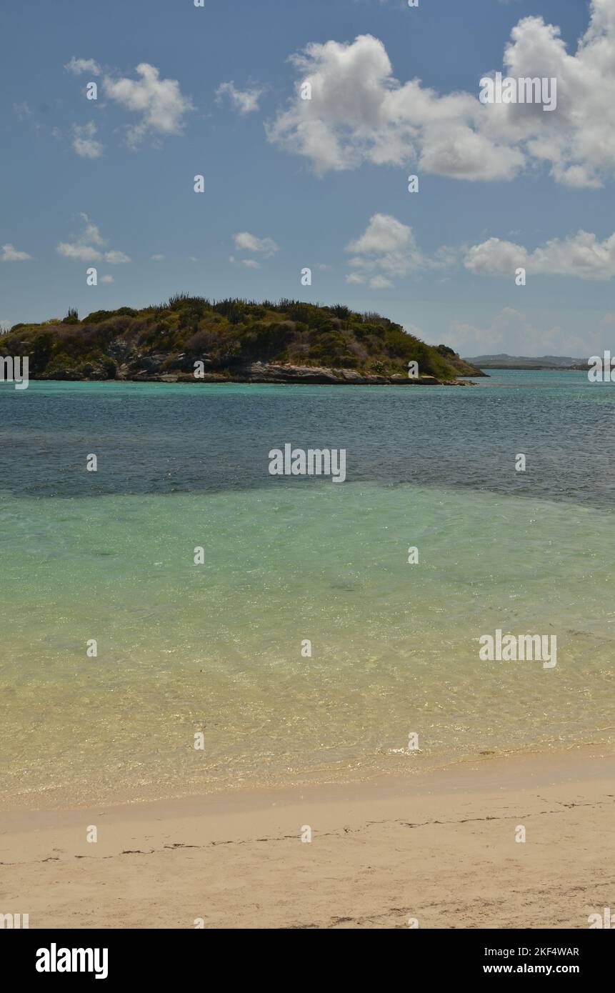 Barbados coast beaches and rocks beautiful caribbean lagoon Stock Photo ...