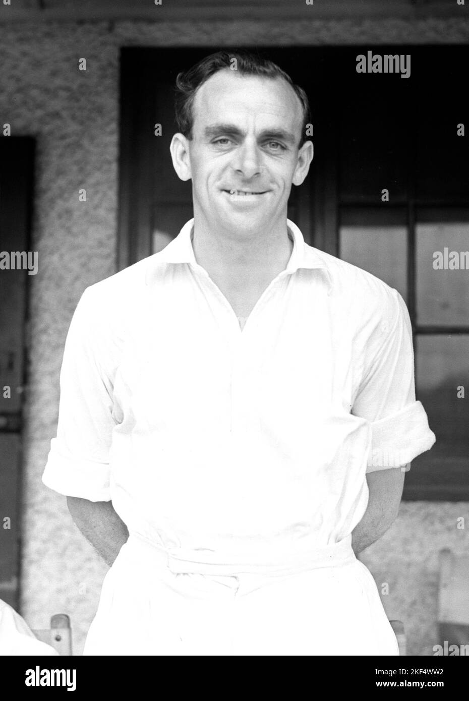 Kent cricketer Fred Ridgway Stock Photo - Alamy