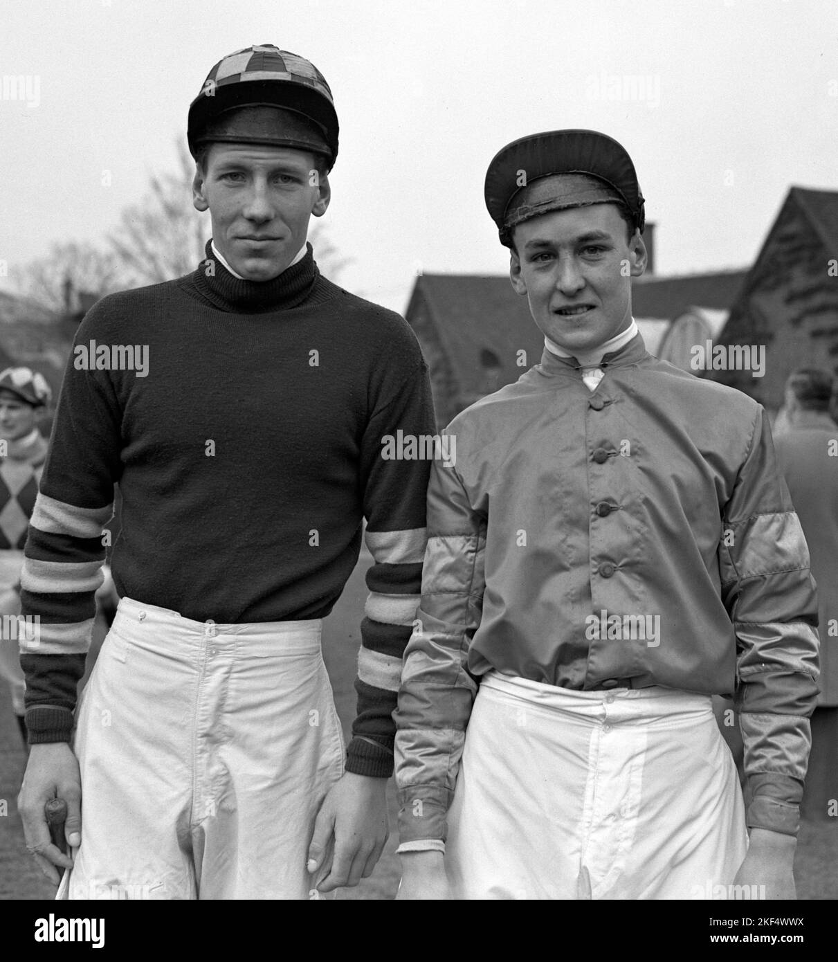 (L-R) David Nicholson and Josh Gifford, National Hunt jockeys Stock ...