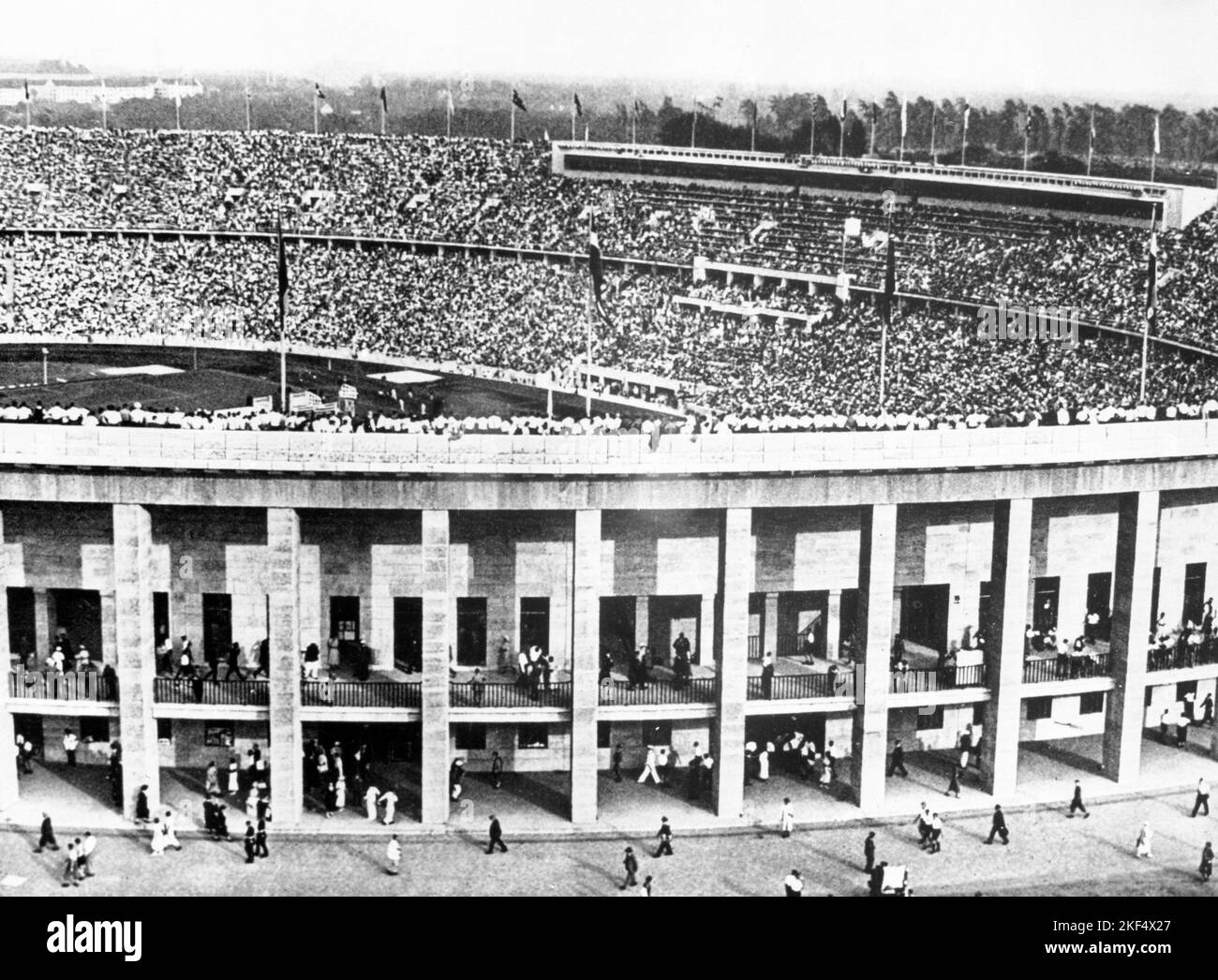 The Olympic Stadium in Berlin, Germany Stock Photo - Alamy