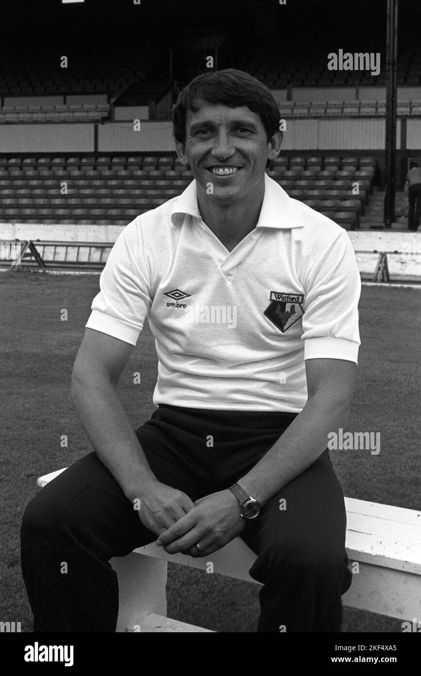 Graham Taylor, Watford manager Stock Photo - Alamy