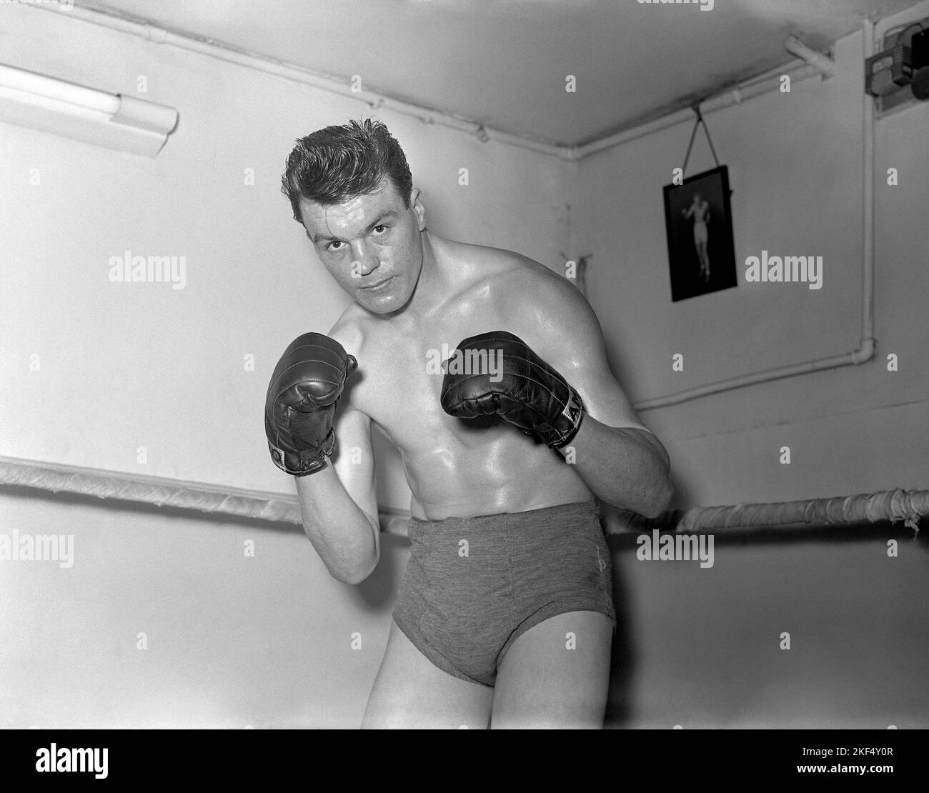 Welsh heavyweight Dick Richardson Stock Photo - Alamy