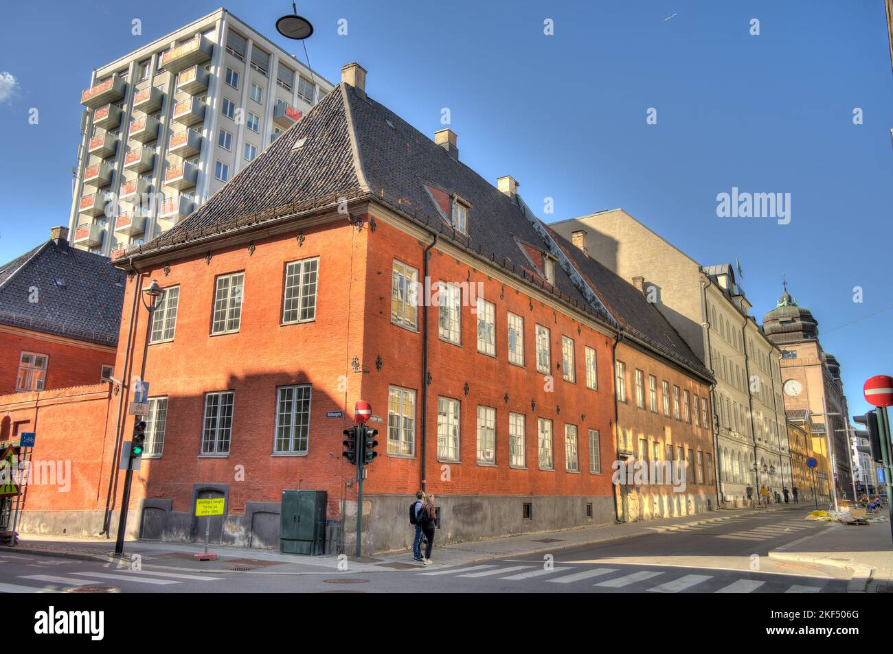Oslo landmarks, Norway Stock Photo - Alamy