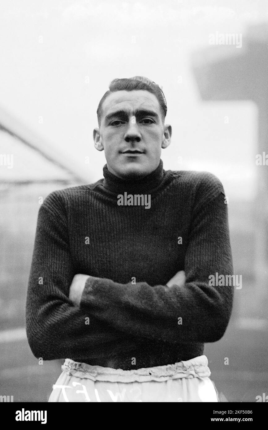 Frank Swift, Manchester City goalkeeper Stock Photo - Alamy