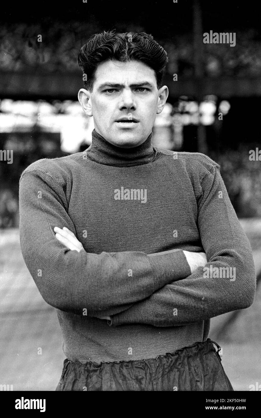 Bill Fraser, Sunderland goalkeeper Stock Photo - Alamy