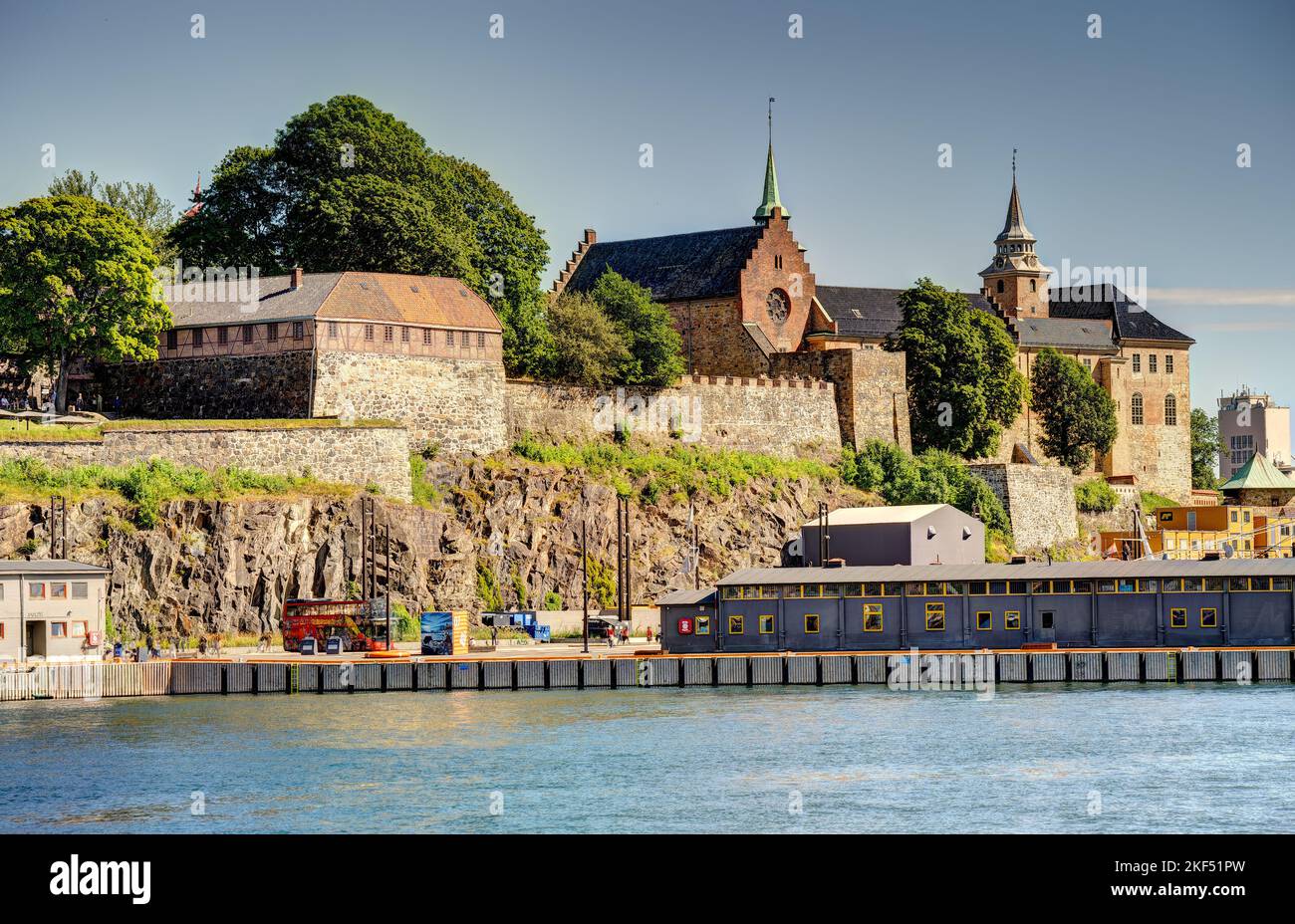 Oslo landmarks, Norway Stock Photo - Alamy