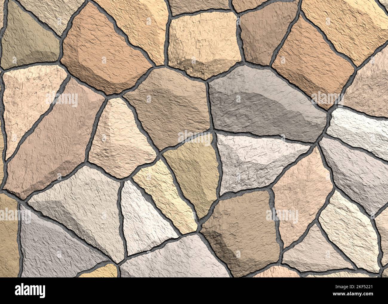 texture of natural masonry illustration panorama Stock Photo - Alamy