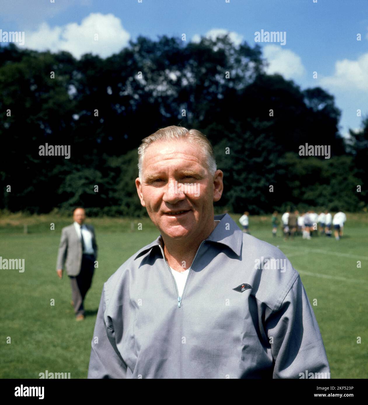 Bill Nicholson, Tottenham Hotspur manager Stock Photo - Alamy