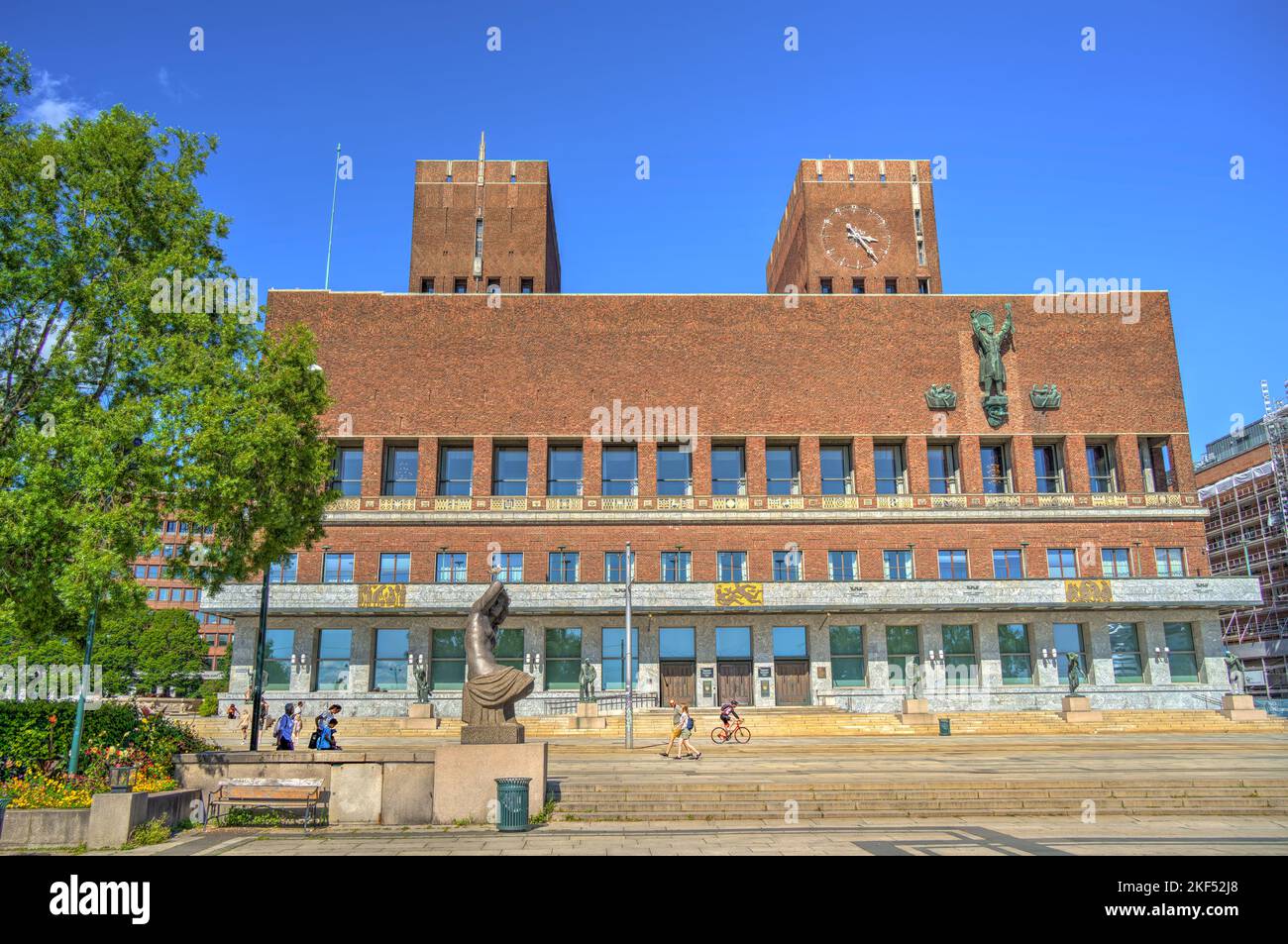 Oslo landmarks, Norway Stock Photo - Alamy